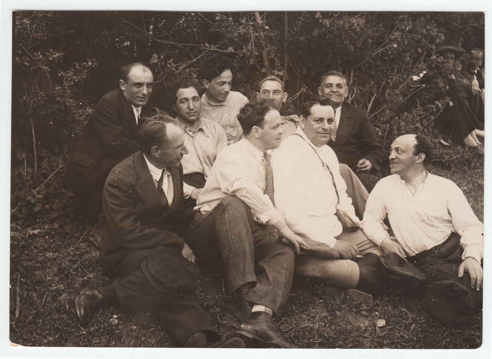 GOSET actors at a picnic in Abkhazia, 1931